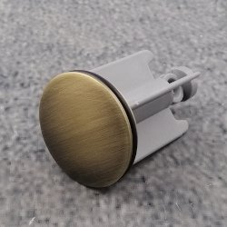 Hansgrohe Waschbeckenstöpsel Gold Optik Ventilkegel 96026990 Stopfen